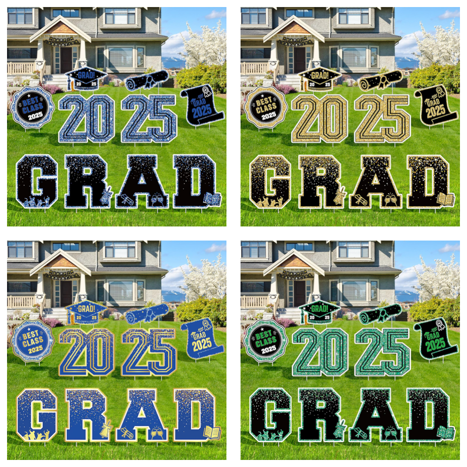 Graduation Party Yard Signs - Mom Deals